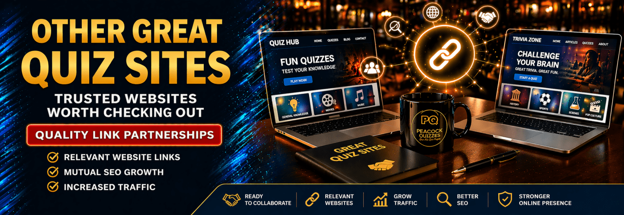 Best Quiz Websites & Trivia Resources | Peacock Quizzes